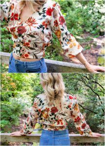 20 Free Wrap Top Patterns - Wrap Shirt Pattern