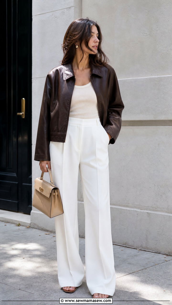 25 Chic Leather Jacket Outfit Ideas for Edgy Cool Looks