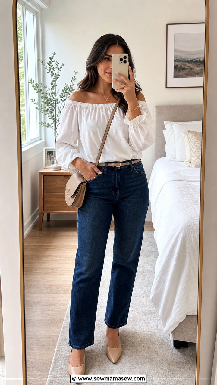 25 Cute outfits for pear shape To Balance Your Look