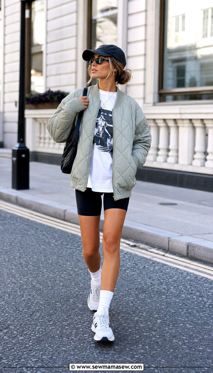 25 Summer outfits with bomber jackets: Cool Layering Ideas