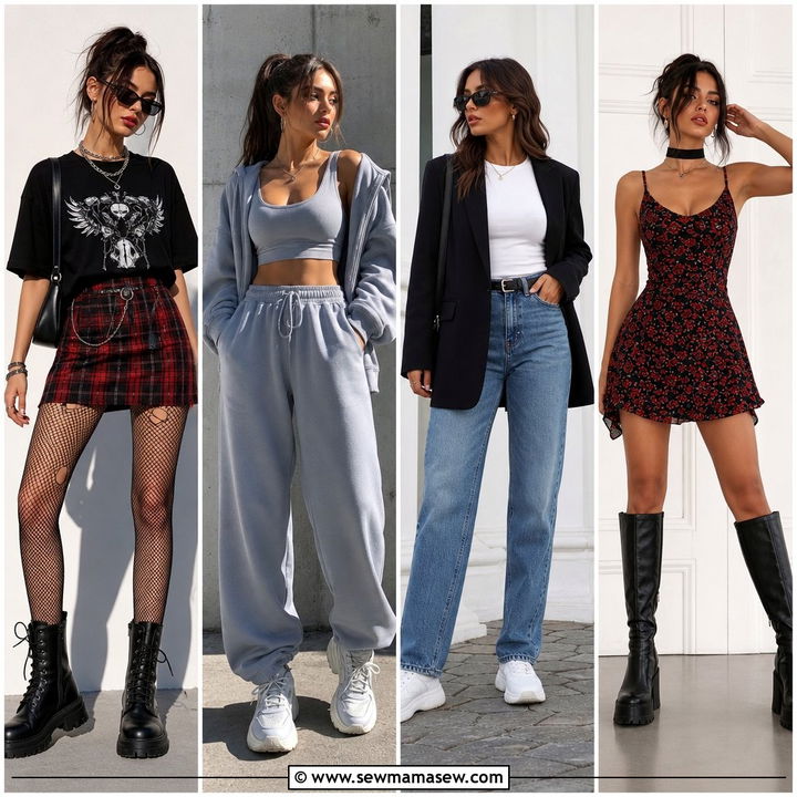 25 90s Outfits Aesthetic Looks for Cool Vintage Vibes