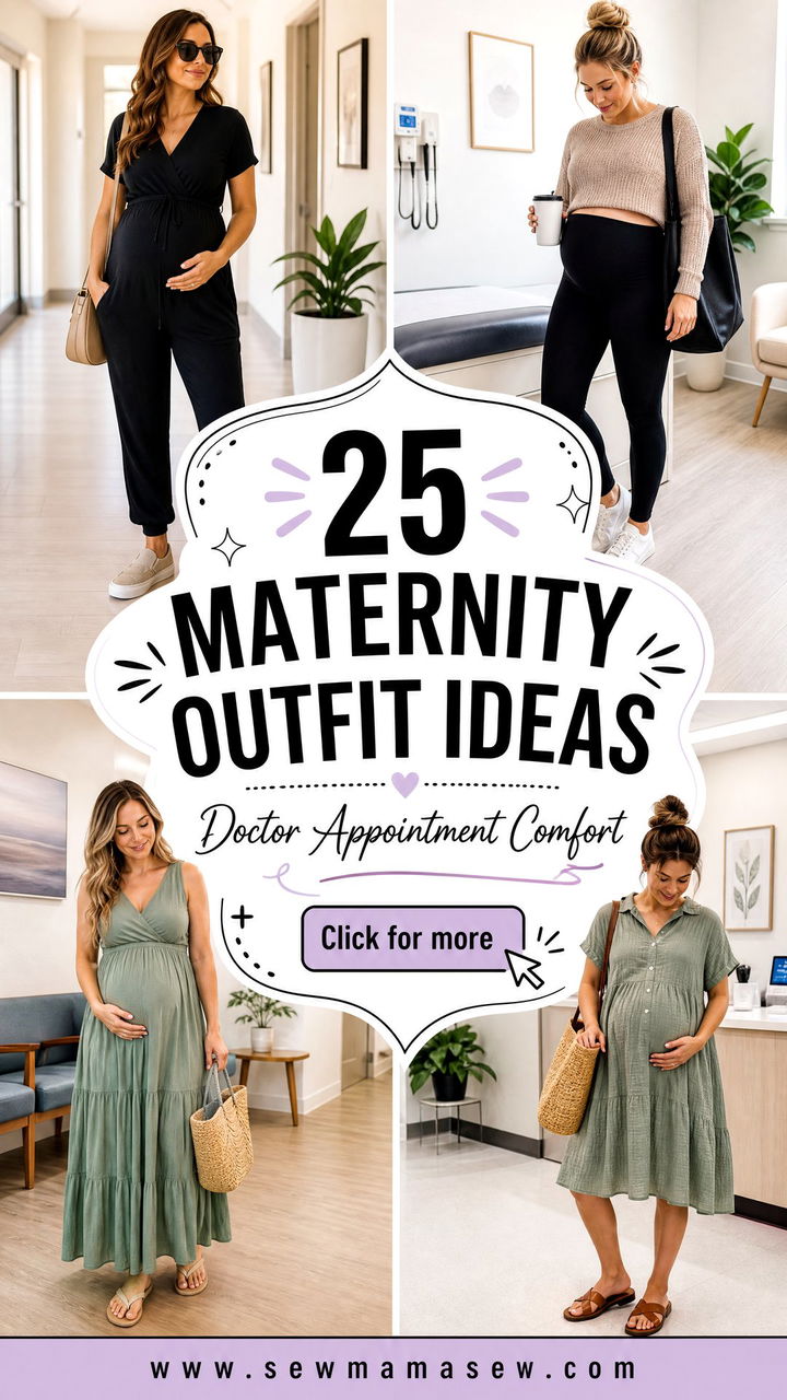 25 Maternity Outfit Ideas for Doctor Appointment Comfort